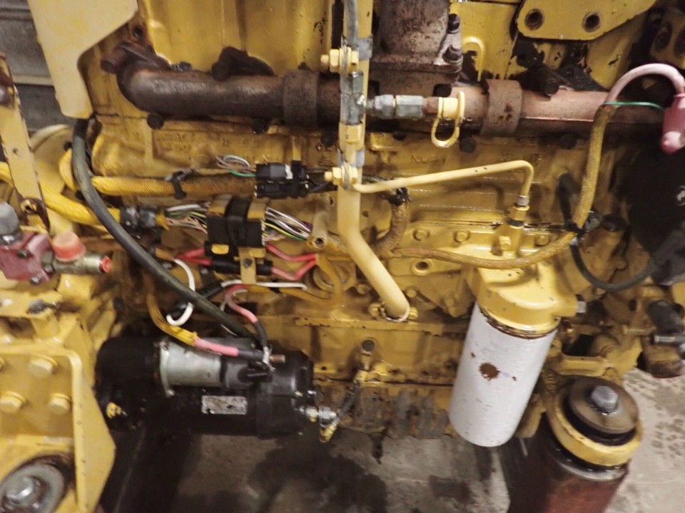 Caterpillar 3126 DITA Turbo Diesel Engine GOOD RUNNER! D6N Dozer 191 ...