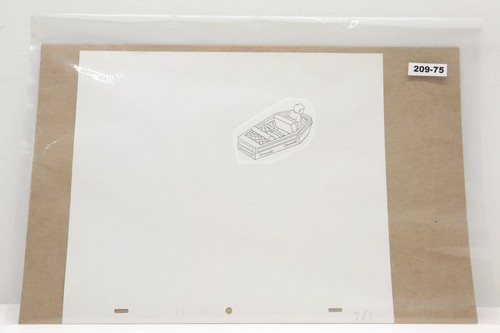Original Hand Drawn Animation Production Drawing Art (209-75) | eBay