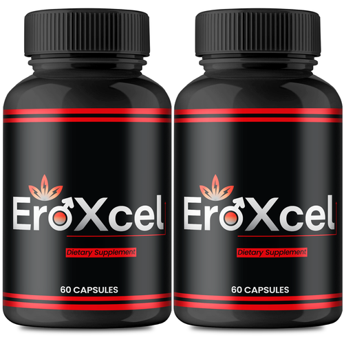 (2 Pack) EroXcel Capsules for Men, Ero Xcel Enhancement Pills for Male ...
