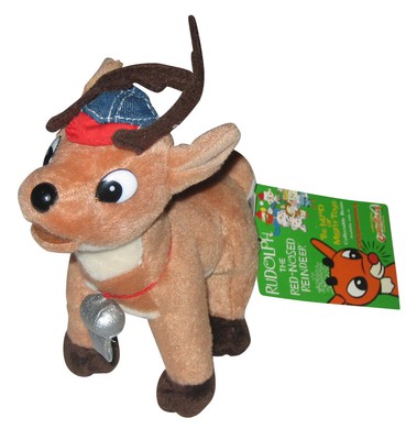 Rudolph Île De Misfit Jouets Comet Coach Renne (1999) Cvs Jouet Peluche ...
