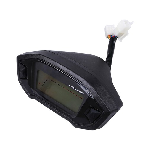 Motorcycle LCD Odometer Sensor Speedometer Tachometer Gauge Trip Meter ...
