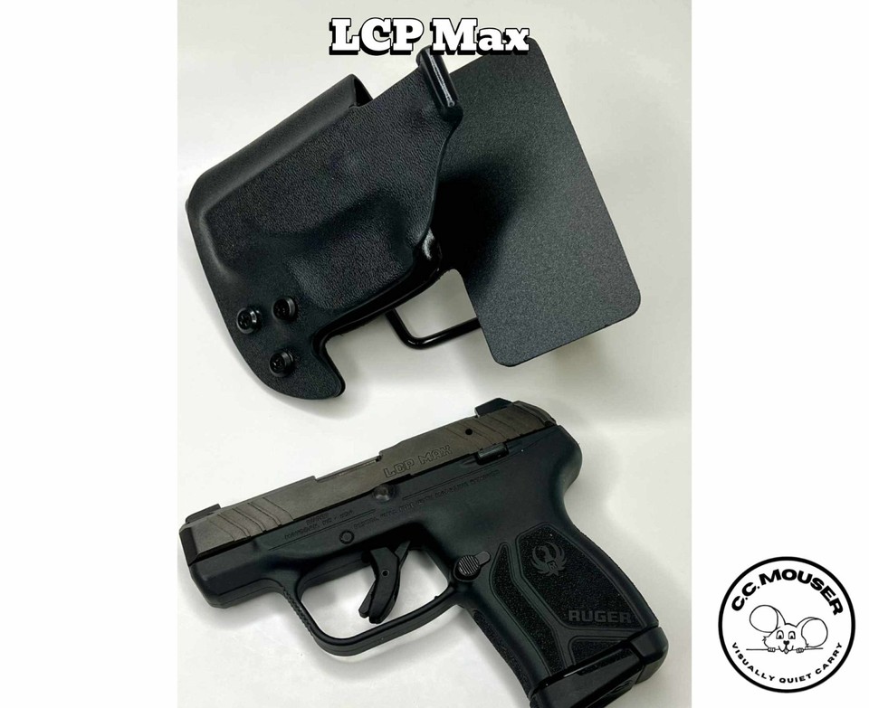 Ruger LCP Max pocket holster, Kydex/Boltaron, Adjustable Retention ...
