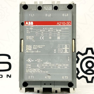 ABB A210-30 Contactor 120V Coil | eBay