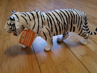 10" SIBERIAN WHITE TIGER Replica #112089 ~ FREE SHIP/USA Safari 1F | eBay