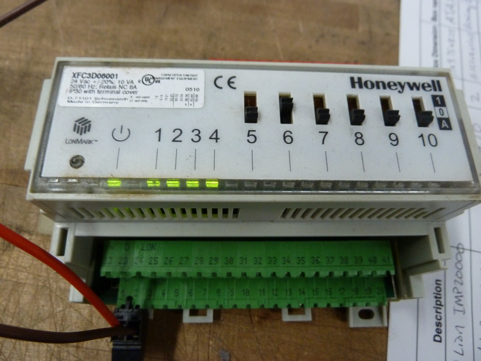 Honeywell XFC3D06001 smart i/o plc module NC relays [26-D] | eBay