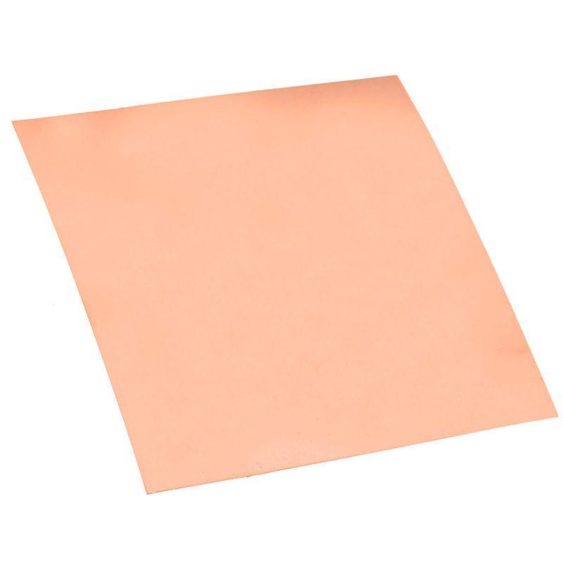 99.9% Pure Copper Metal Plate, Copper Skin, Copper Foil Thickness 0.1mm ...