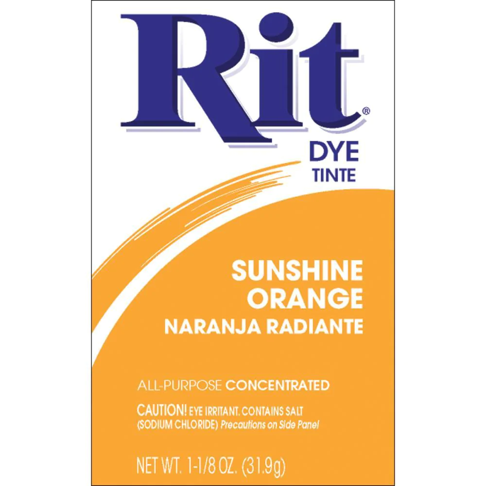 Rit All-purpose Powder Dye Lemon Yellow Fabric Wood Rit All-Purpose ...