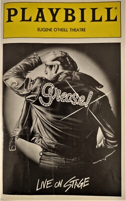 Grease - Eugene O'Neill Theatre Playbill - Dec 1997 - Angela Pupello | eBay