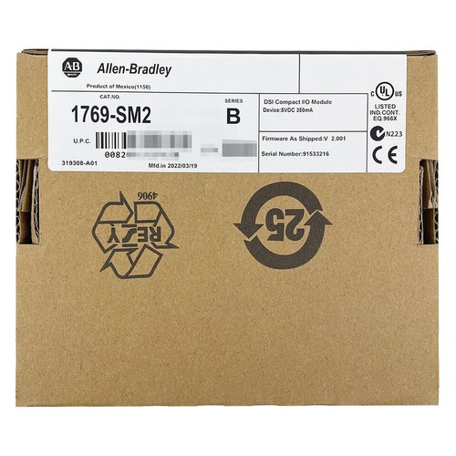 1PCS New Factory Sealed 1769-SM2 SER A Compact I/O DSI/Modbus Module ...