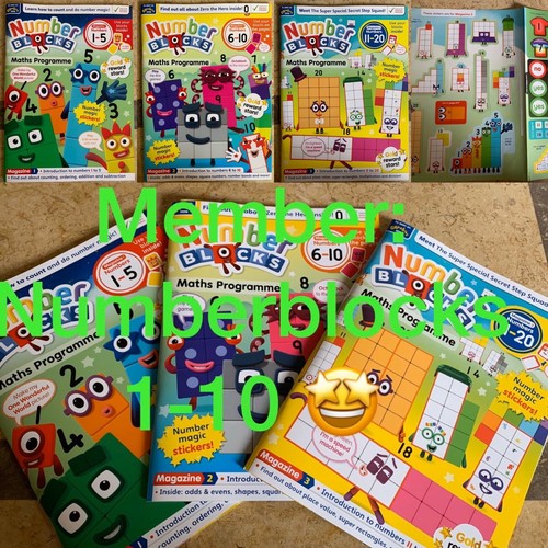 Nmero Bloques Cbeebies Numberblocks 610 Ebay