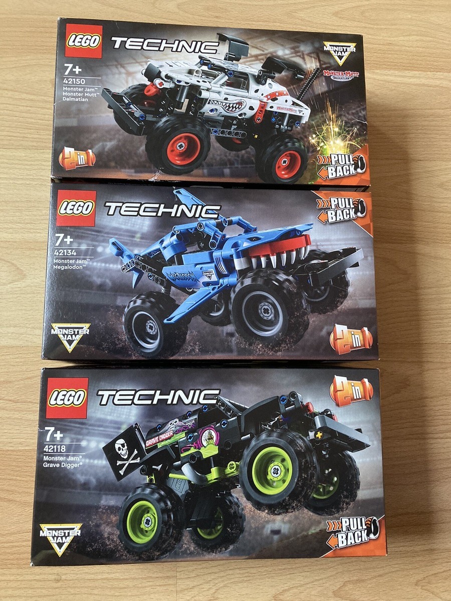Lego Monster Truck Grave Digger MONSTER JAM Toy Trucks Grave Digger