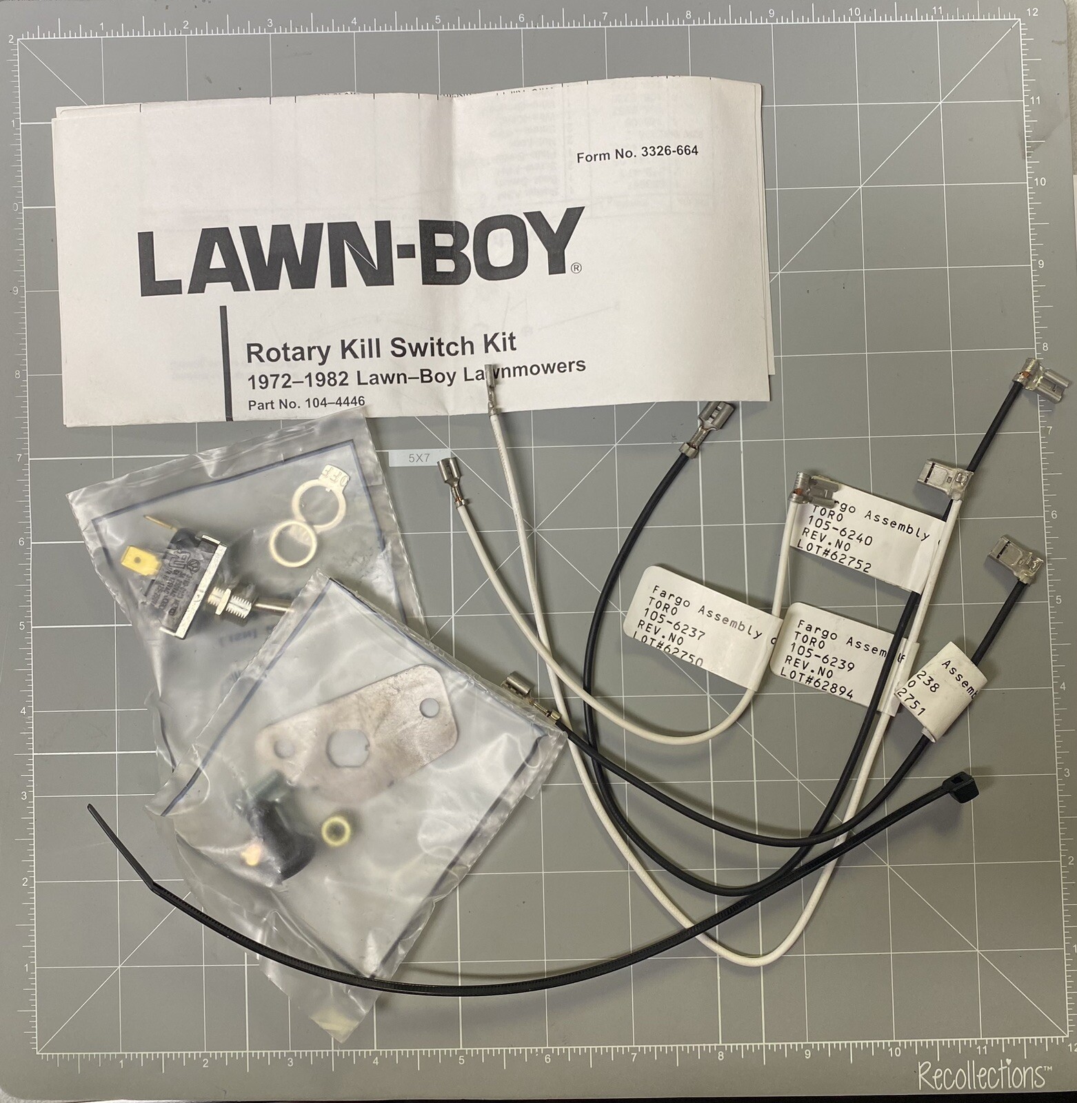 104-4446 LawnBoy Toro Rotary Kill Switch Kit | eBay
