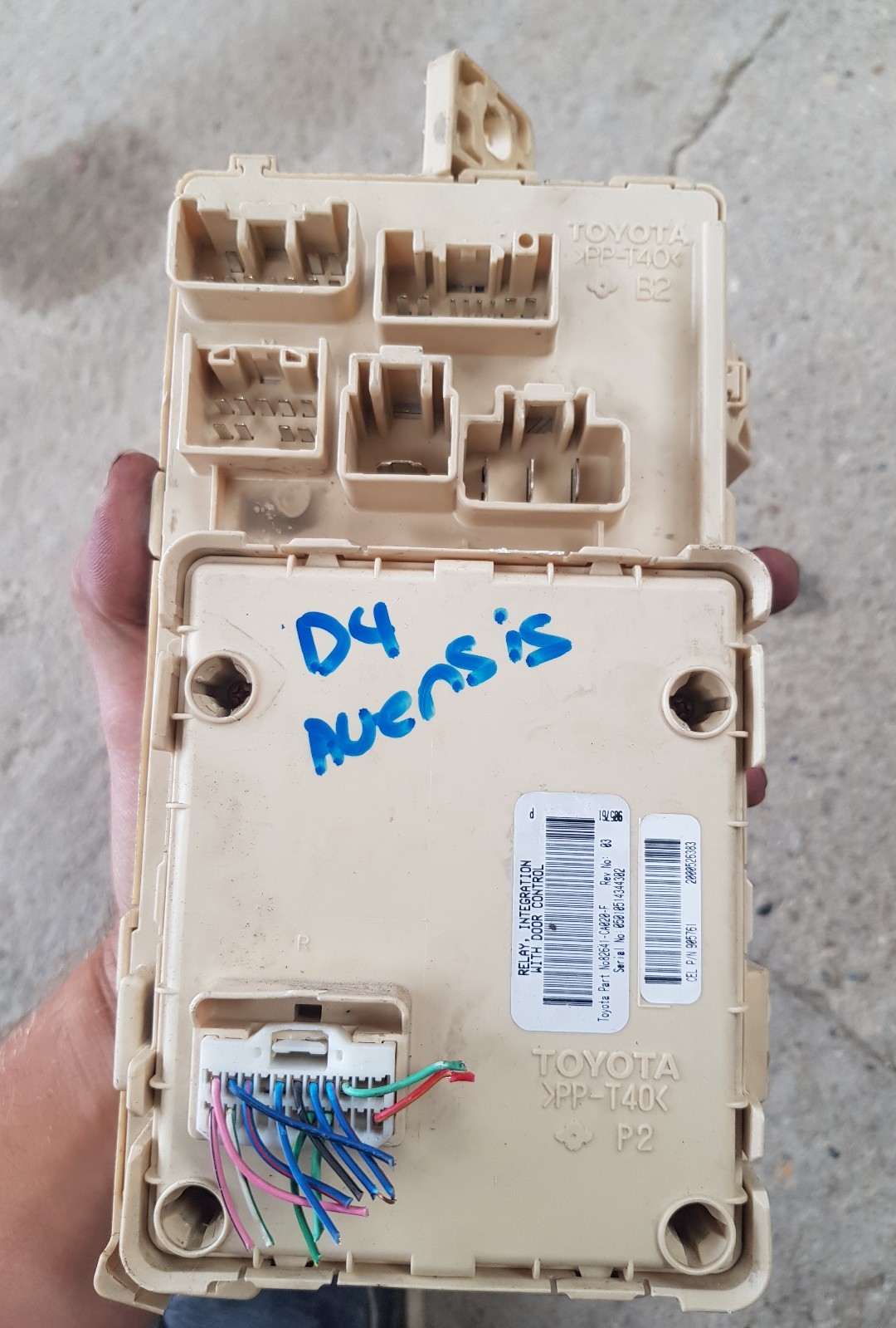 TOYOTA AVENSIS T3 FITS VARIOUS INC VVTI D4D 2003-2006 FUSE BOX - 82641 ...
