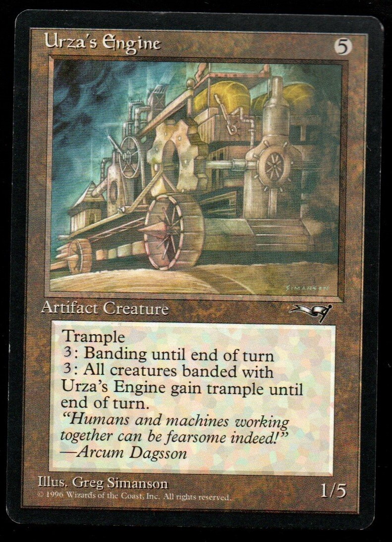 MRM ENGLISH Locomotive d'Urza - Urza's Engine MTG magic ALL | eBay