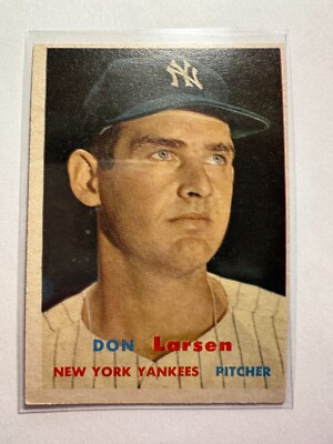 K47,733 - 1957 Topps #175 Don Larsen | eBay