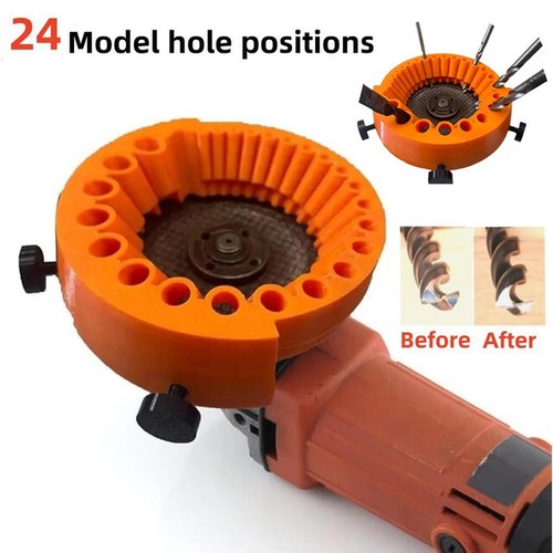 Angle Grinder Drill Bit Sharpener Tool for 2-13mm Bits Power Grinding ...