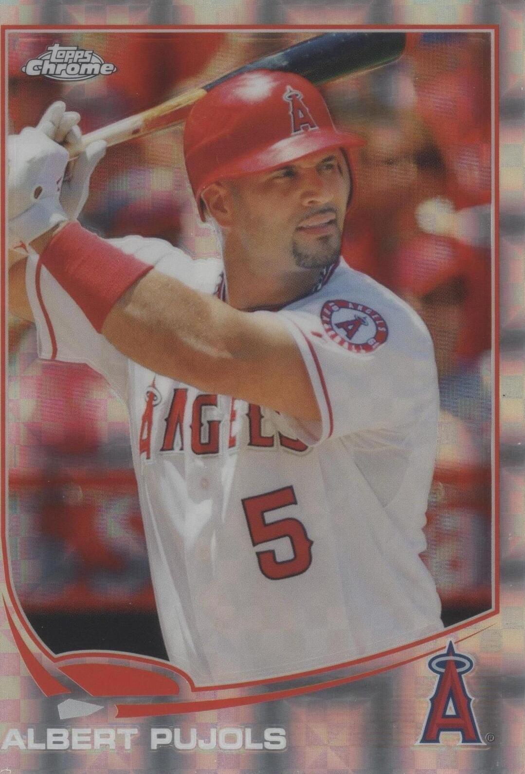2013 Topps Chrome - Albert Pujols #136 X-Fractor for sale online | eBay