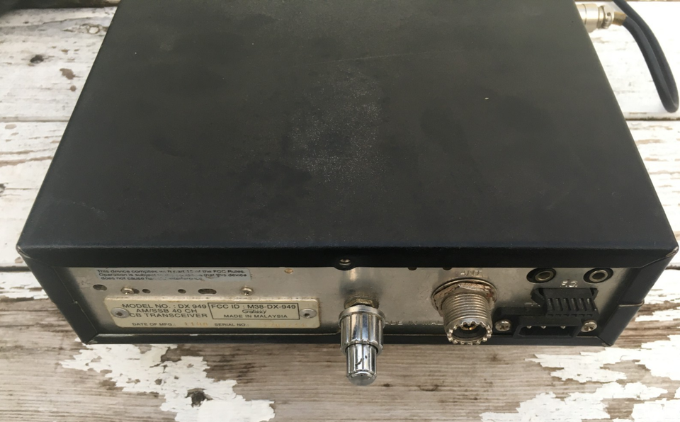 Galaxy DX 949 40 Channel AM & SSB Mobile CB Radio W/Echo - Astatic Mic -Read Des | eBay