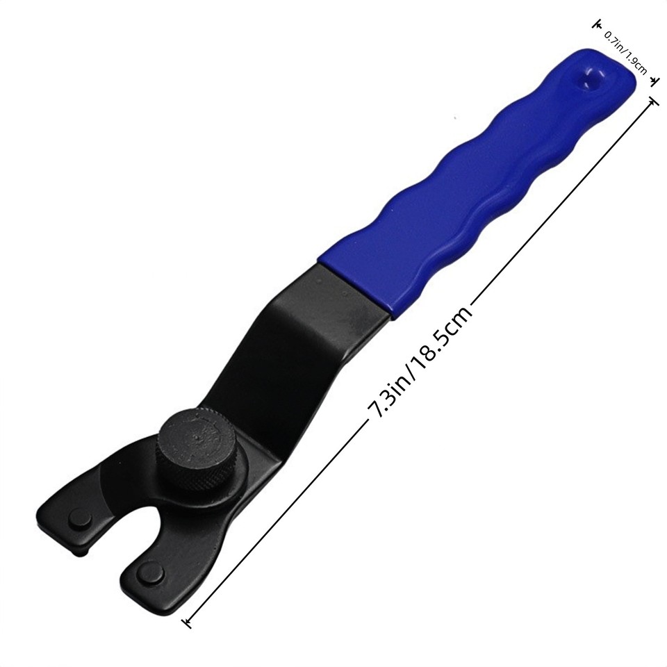 Durable Grinder Disc Wrench Tool Adjustable 0.5-1.25in Pin Spanner ...