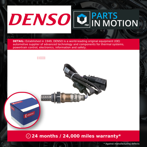 Lambda Sensor fits VW BEETLE 1.8 Post Cat 99 to 10 Oxygen Denso ...