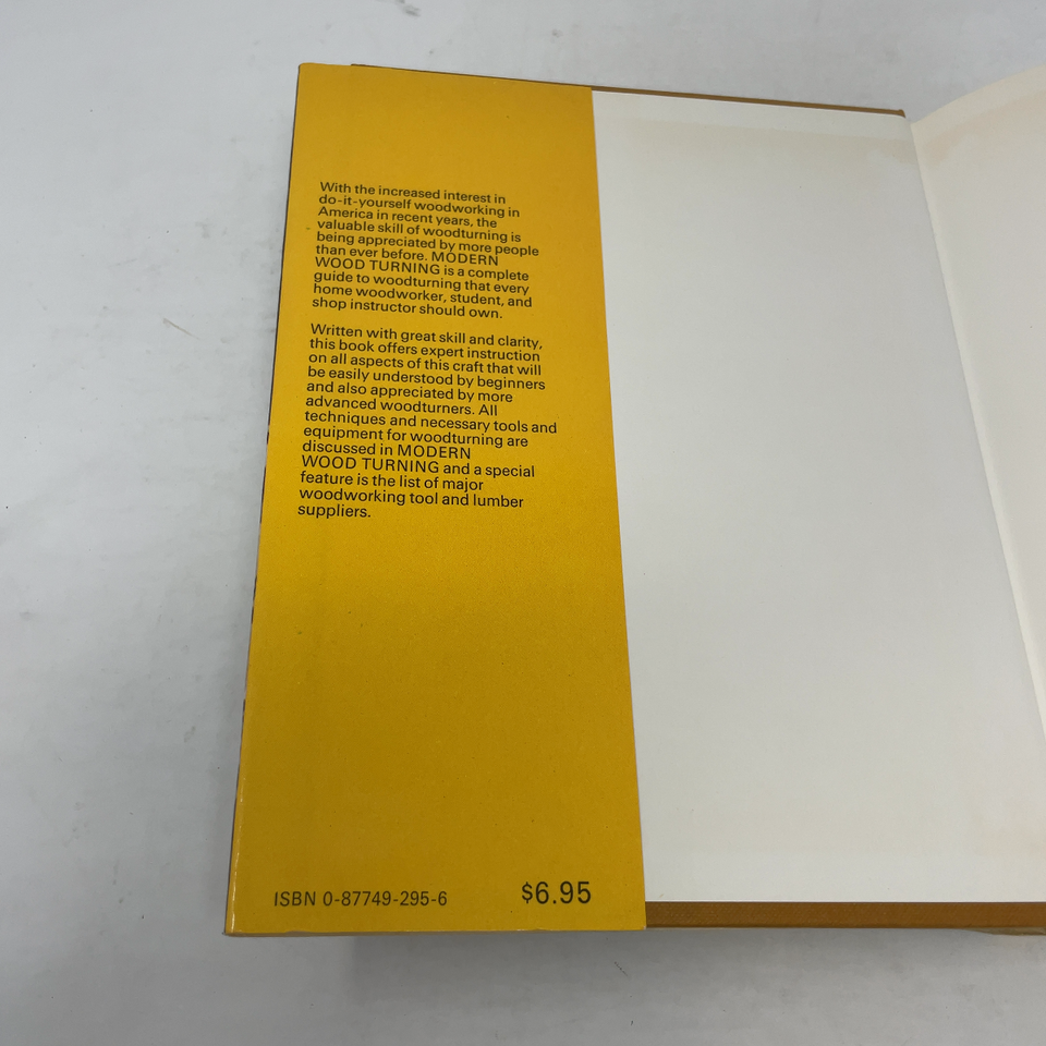 Modern Wood Turning by Gordon Stokes HC First Edition Like New 1972 | eBay