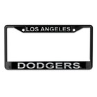 LOS ANGELES DODGERS MIRRORED METAL LICENSE PLATE FRAME QUALITY DOMED ...