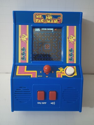 Mini Arcade Ms. Pac-Man Portable Game Device TESTED WORKS | eBay
