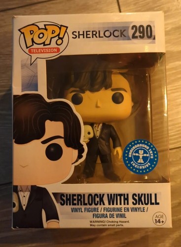 Funko Pop. Sherlock With Skull Television Series.#260 Underground toys ...