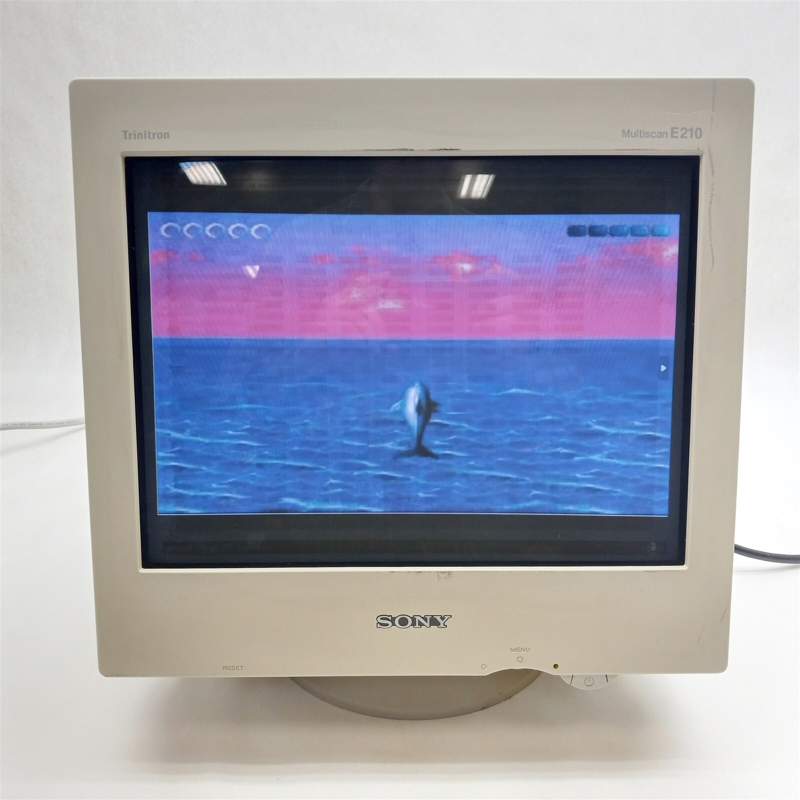 Sony Trinitron Multiscan E210 CPD-E210 17" Vintage Computer Monitor CRT ...