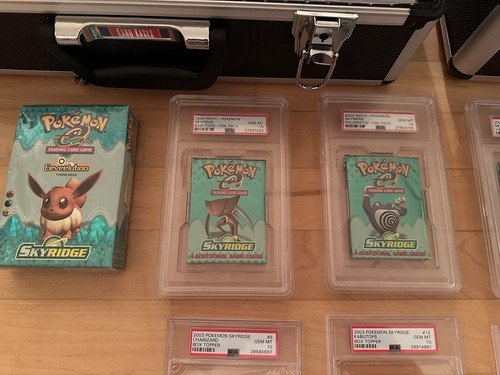 POKEMON WIZARDS OF THE COAST SKYRIDGE PSA 10 COMPLETE SET (2003 - 236 ...