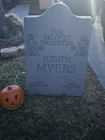 Halloween Michael Myers, Judith Myers headstone and Jack O Lantern. | eBay
