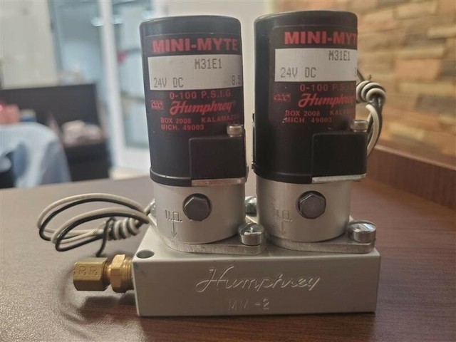 Humphrey M31E1 Solenoid Valve Mini-myte 24 VDC 0-100 PSIG for sale ...