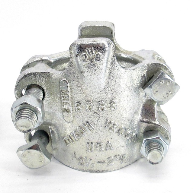 Dixon Boss Clamp 4 Bolt Type 2 Gripping Fingers Plated Iron BU29 for ...