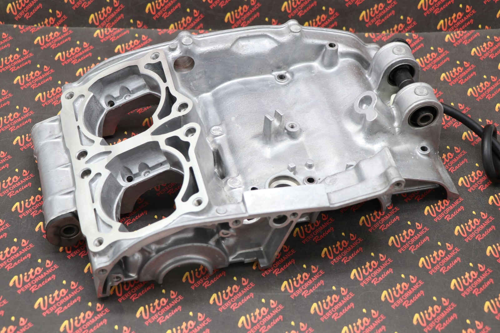 New UPPER Cases Crankcase OEM Factory Top Engine Motor Yamaha Banshee ...