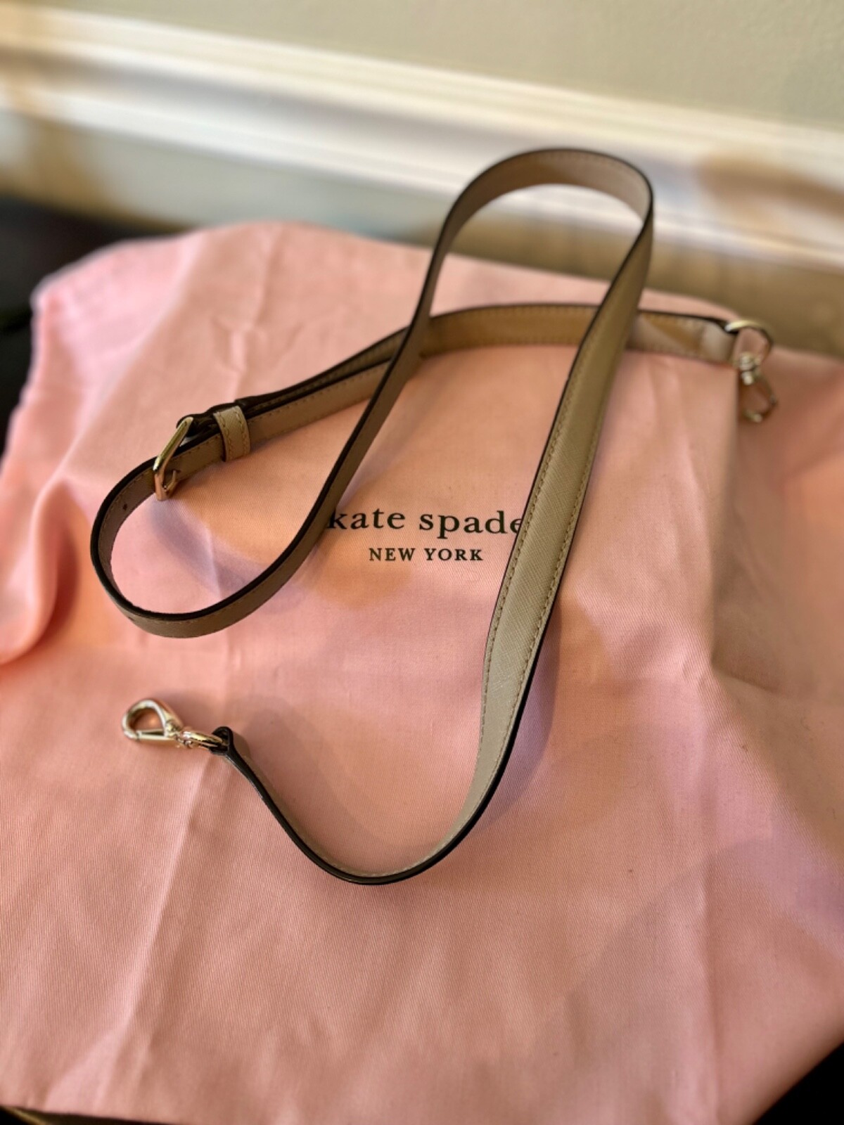 KATE SPADE Cove Street Province Satchel In Taupe/Gray Saffiano Leather ...