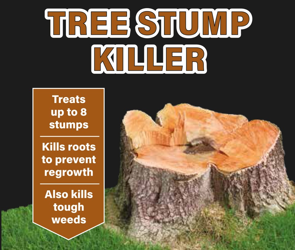 SBK Tree Stump Killer Kills Roots & Tough Weeds Treats Up To 8 Stumps 2 ...