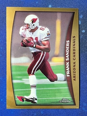 1998 Topps Chrome #37 Frank Sanders Arizona Cardinals | eBay
