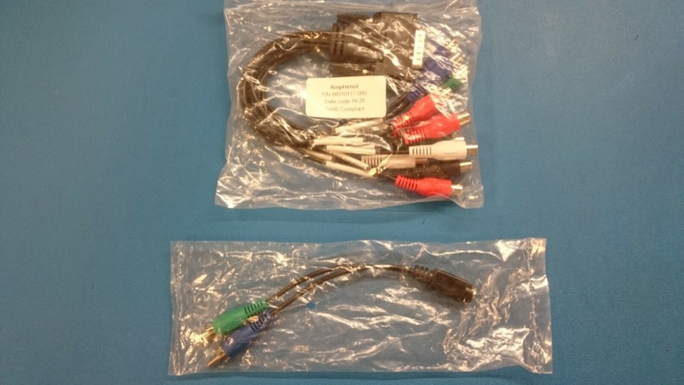 Blackmagic Design Intensity Pro 4K Breakout Cable w/ S-Video - Amphenol ...