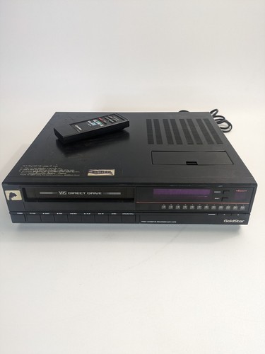Goldstar GHV-51FM Video Cassette Recorder w/ Remote | eBay