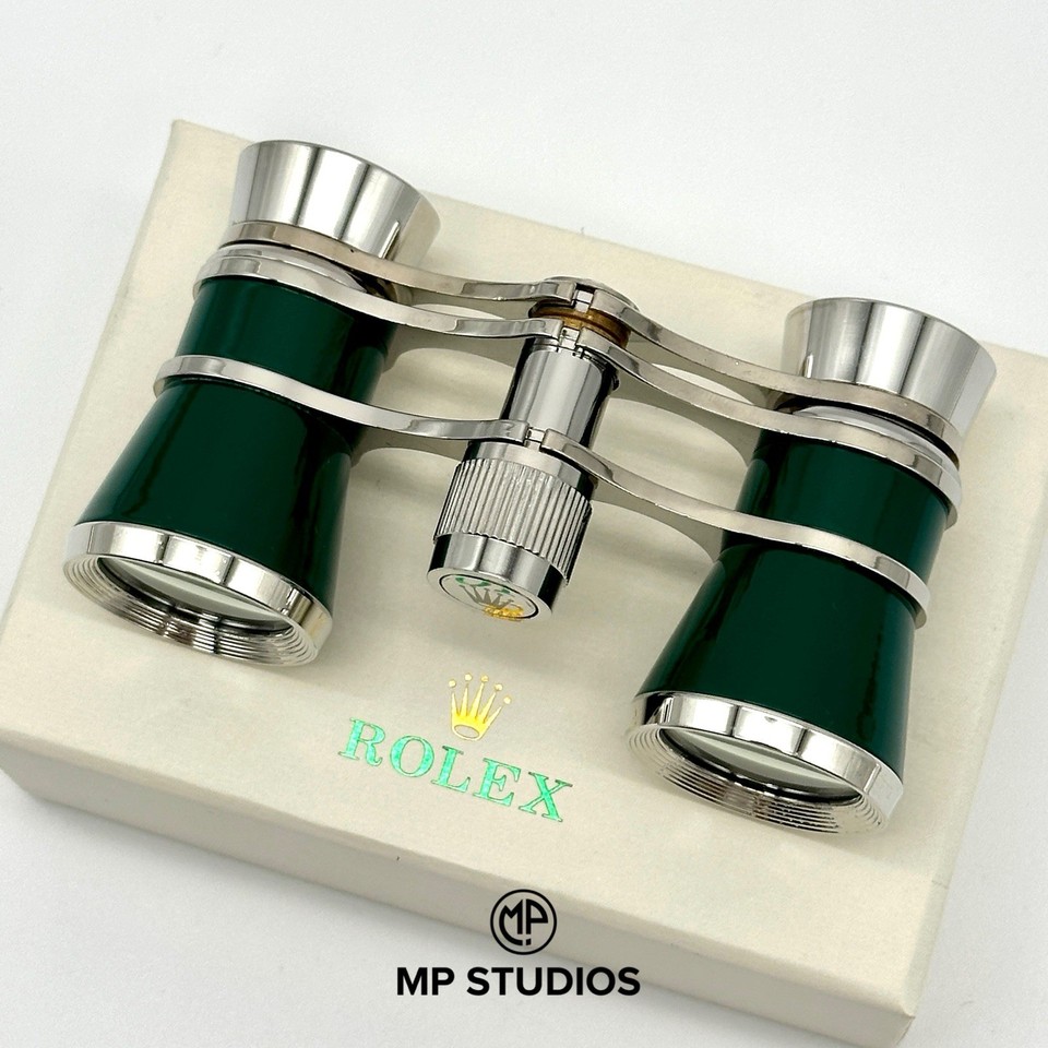 Rolex Green Lacquer Engraved Opera Binoculars AD VIP Gift | eBay