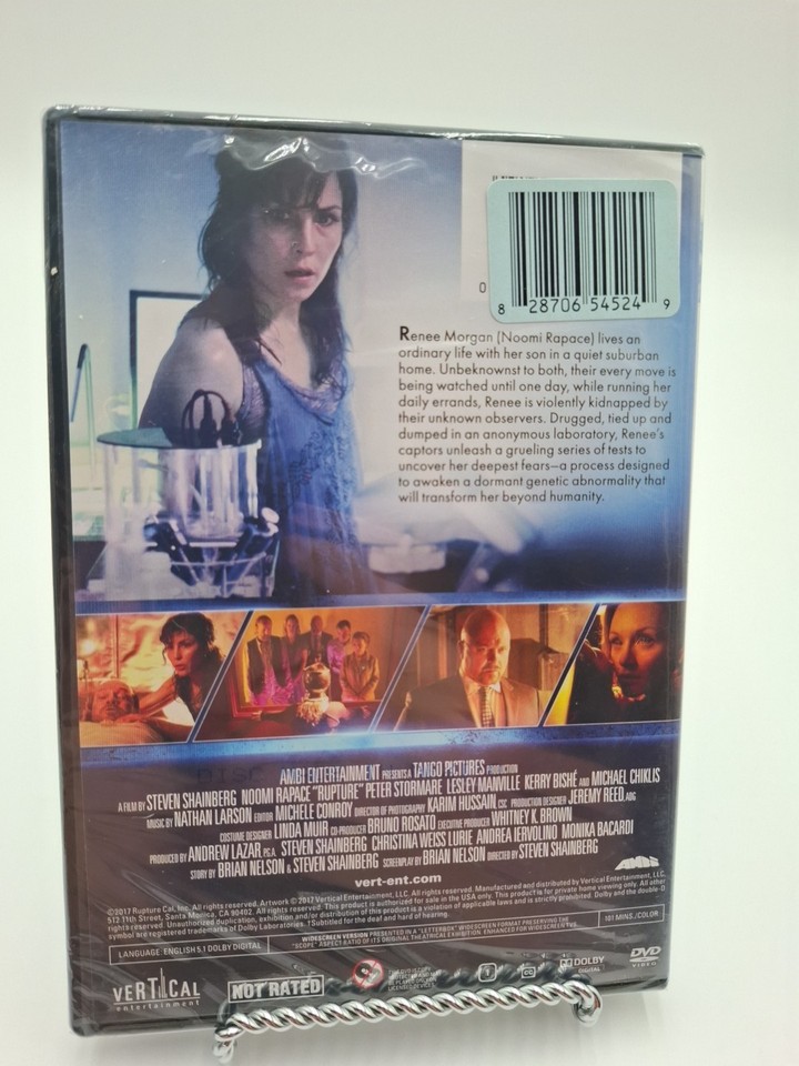Rupture Beyond Human DVD Noomi Rapace, Peter Stormare Brand New Sealed ...