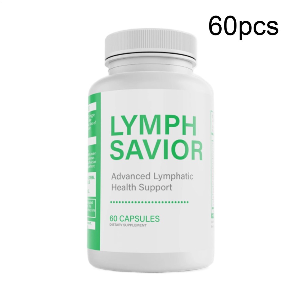 Lymph Savior Advanced Lymphatic Health Support Dietary Supplement 60 ...