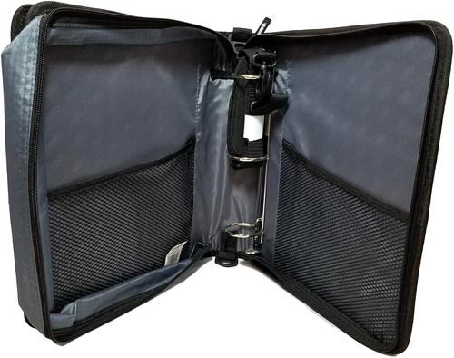 Case-it The Flip Top Flap 3-Ring Binder 2" Capacity Handle/Shoulder ...