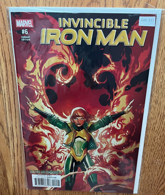 Invincible Iron Man 6 Marvel Comics 9.6 Variant - E49-157 | eBay