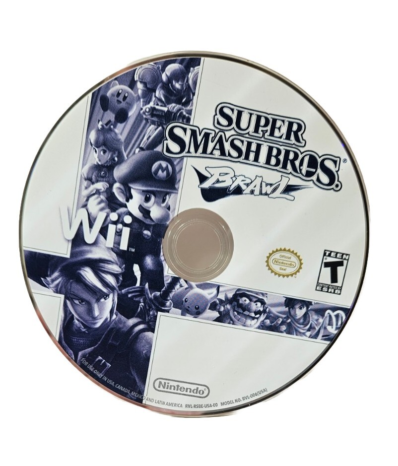 Super Smash Bros. Brawl For Nintendo Wii Clean Disc Only | eBay