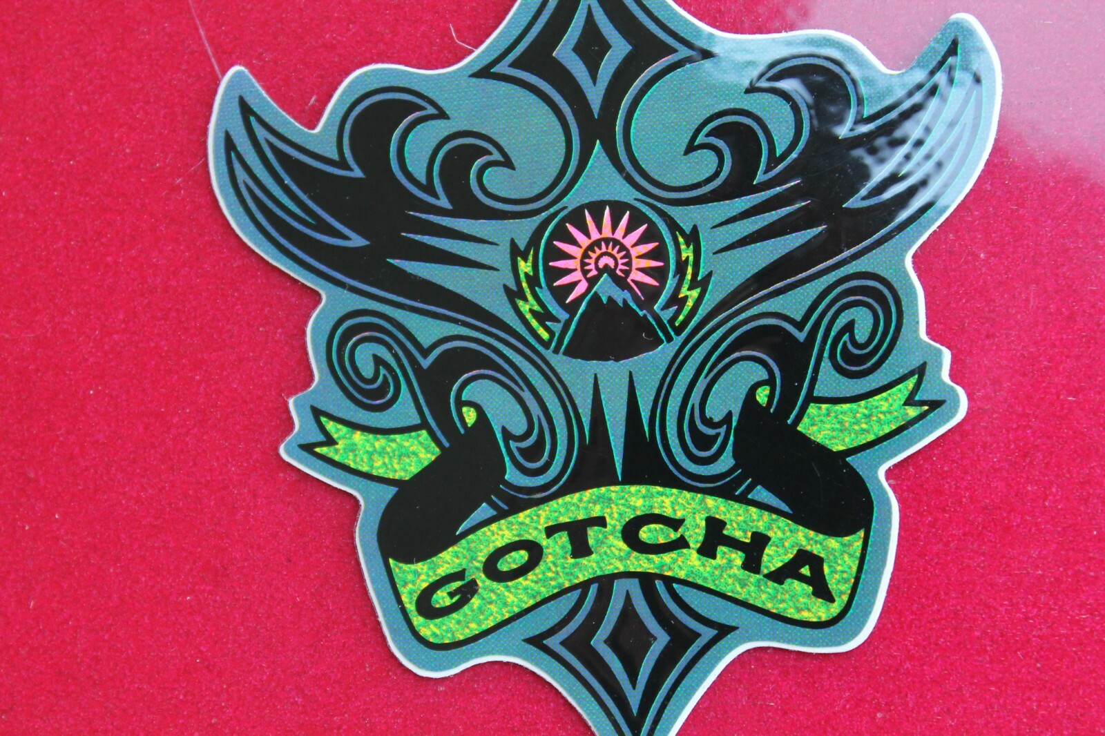 GOTCHA Surf Tribal Tattoo Surfboards 80's Clothing V16a Vintage Surfing ...