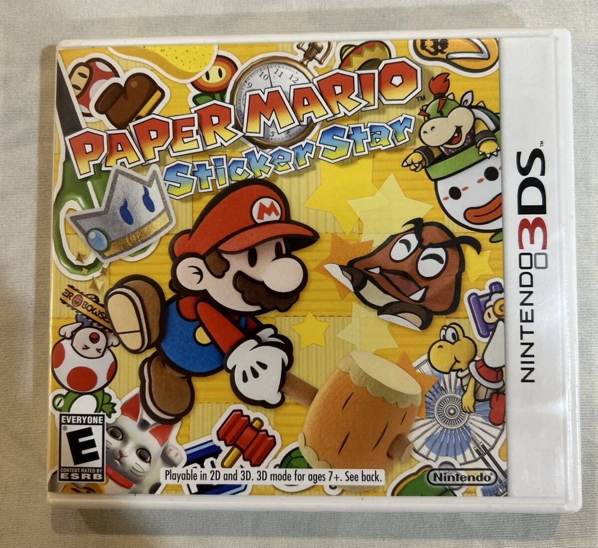 Paper Mario Sticker Star Rare Stickers