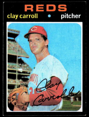 Clay Carroll 1971 Topps #394 EX | eBay