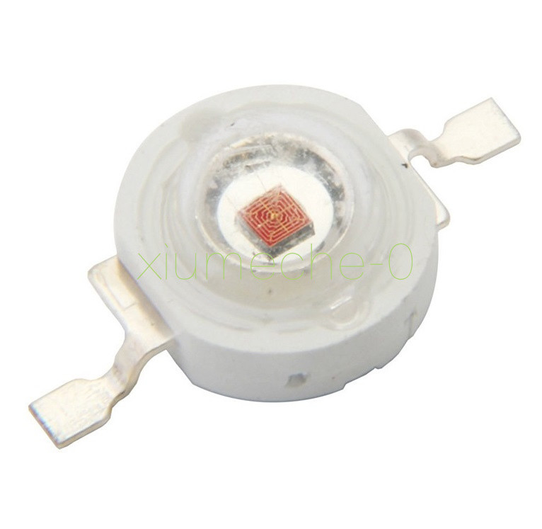 5 PCS 1W Red Led Chip High Power LED Beads 50LM Red NEW | eBay
