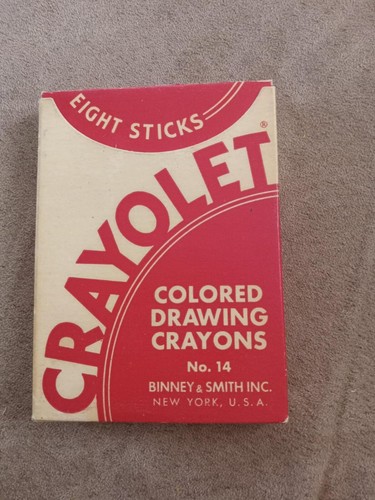 8 ct. Crayolet colored drawing crayons #14 Circa 1928 | eBay